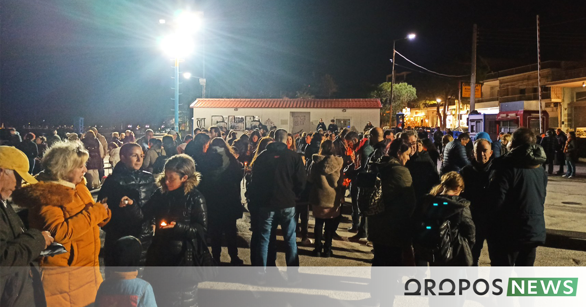 Σιωπηρή διαμαρτυρία στο λιμάνι Σκάλας Ωρωπού για την τραγωδία των ...